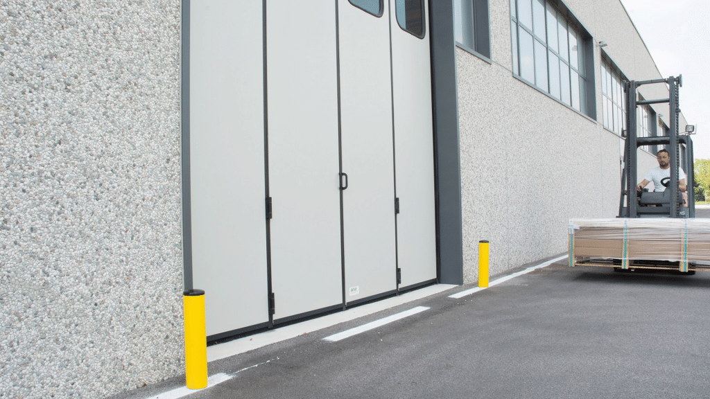 Aanrijbeveiliging voor de heftruck